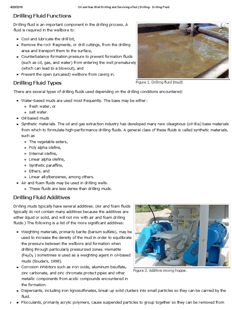 Drilling Fluid Mud | PDF | Chemical Substances | Chemistry