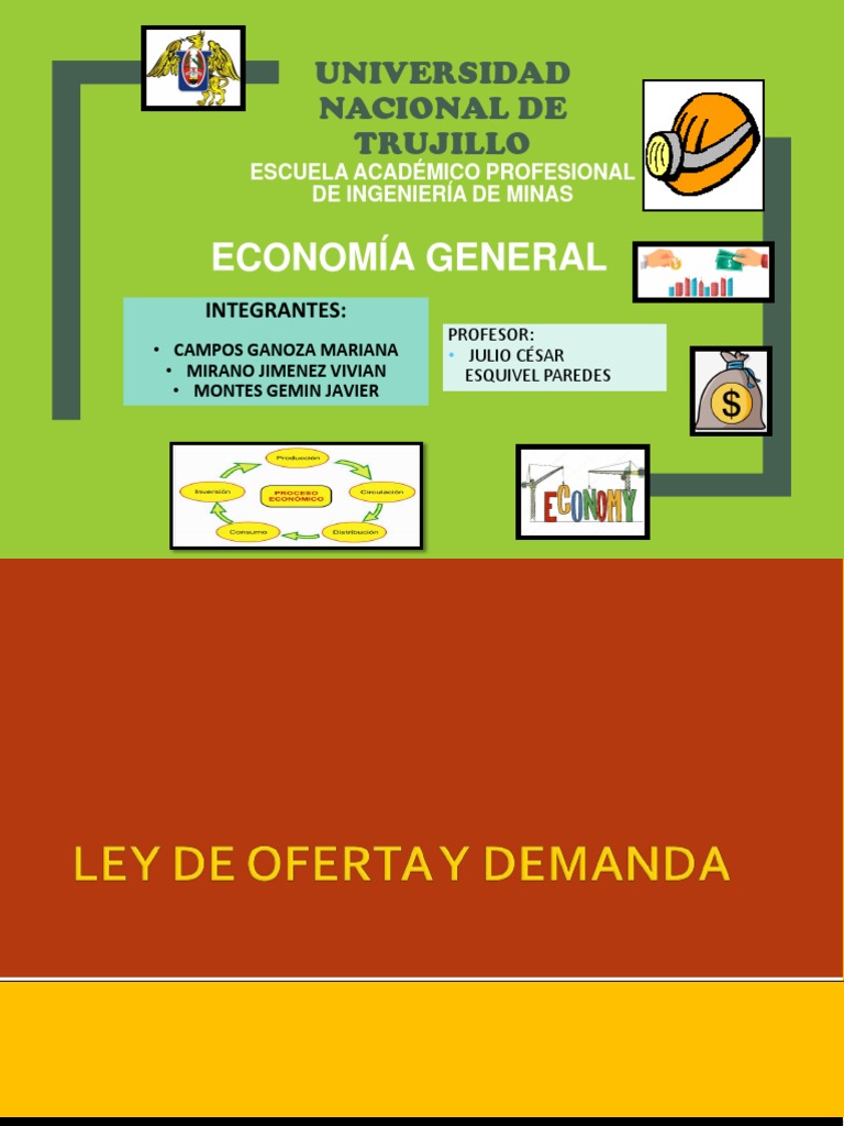 Oferta y Demanda Economía | PDF | Precios | Oferta y demanda