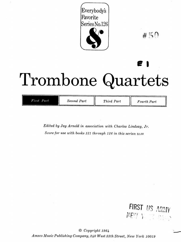 Trombone Book 1 | PDF