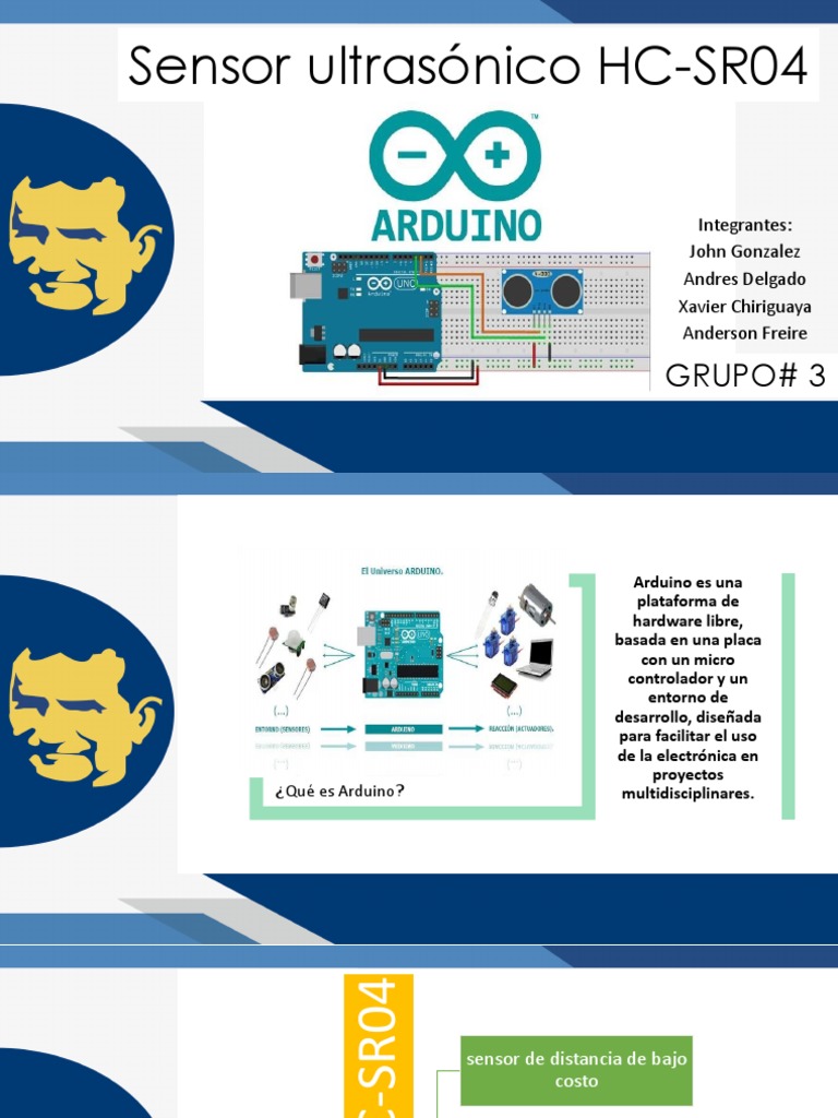 06 Sensor Ultrasonico HC-SR04 | PDF | Arduino | Sensor