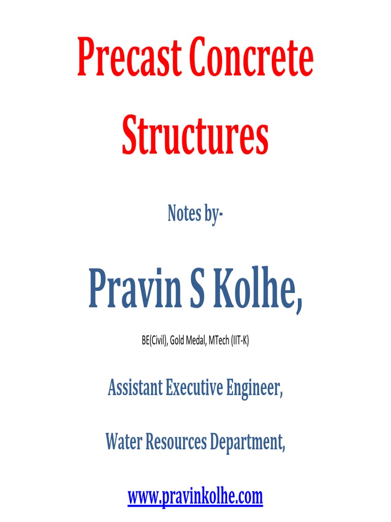 02-Precast Concrete Structures | PDF