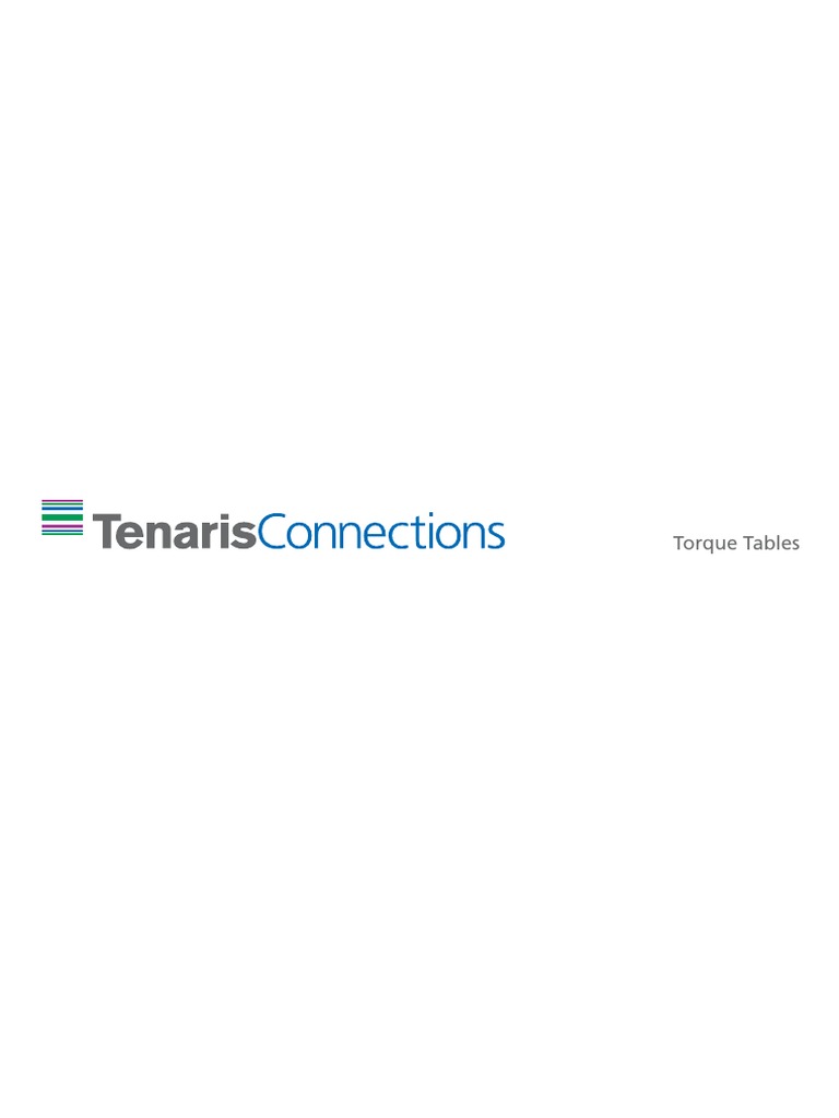 Tenaris Torque Tables PDF | PDF | Nature