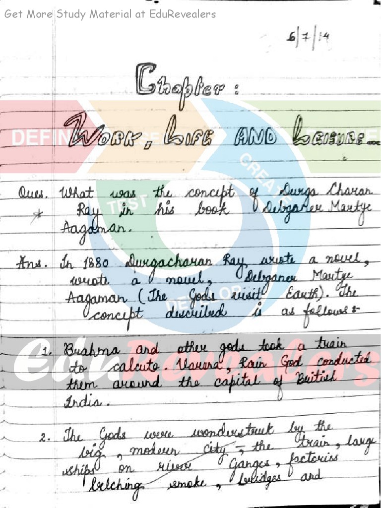 Class 10 History Chapter 6 Resources | PDF | Wellness | Career & Growth