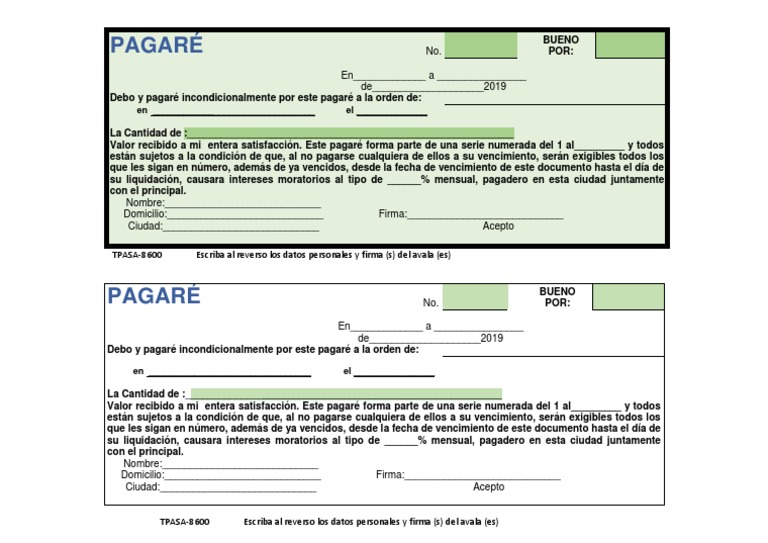 PAGARÉ | PDF | Business