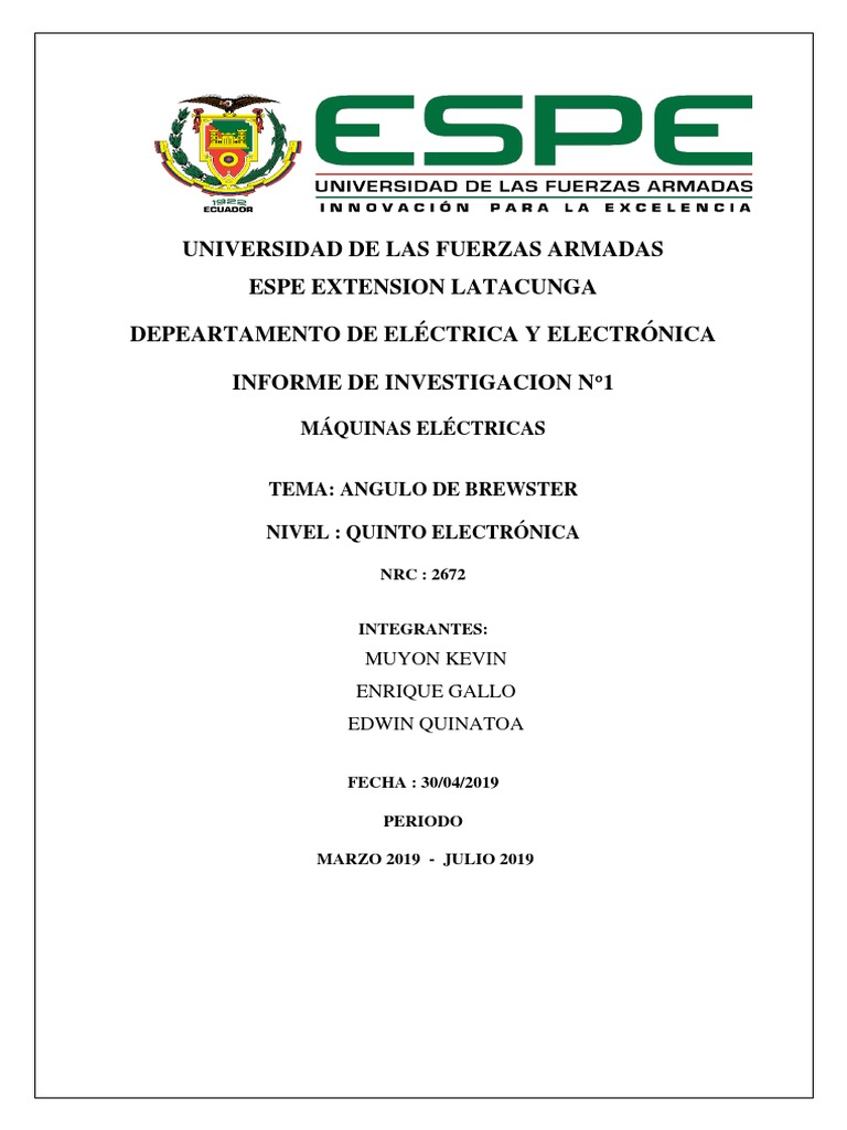 Angulo de Brewster | PDF | Polarización (ondas) | Ligero