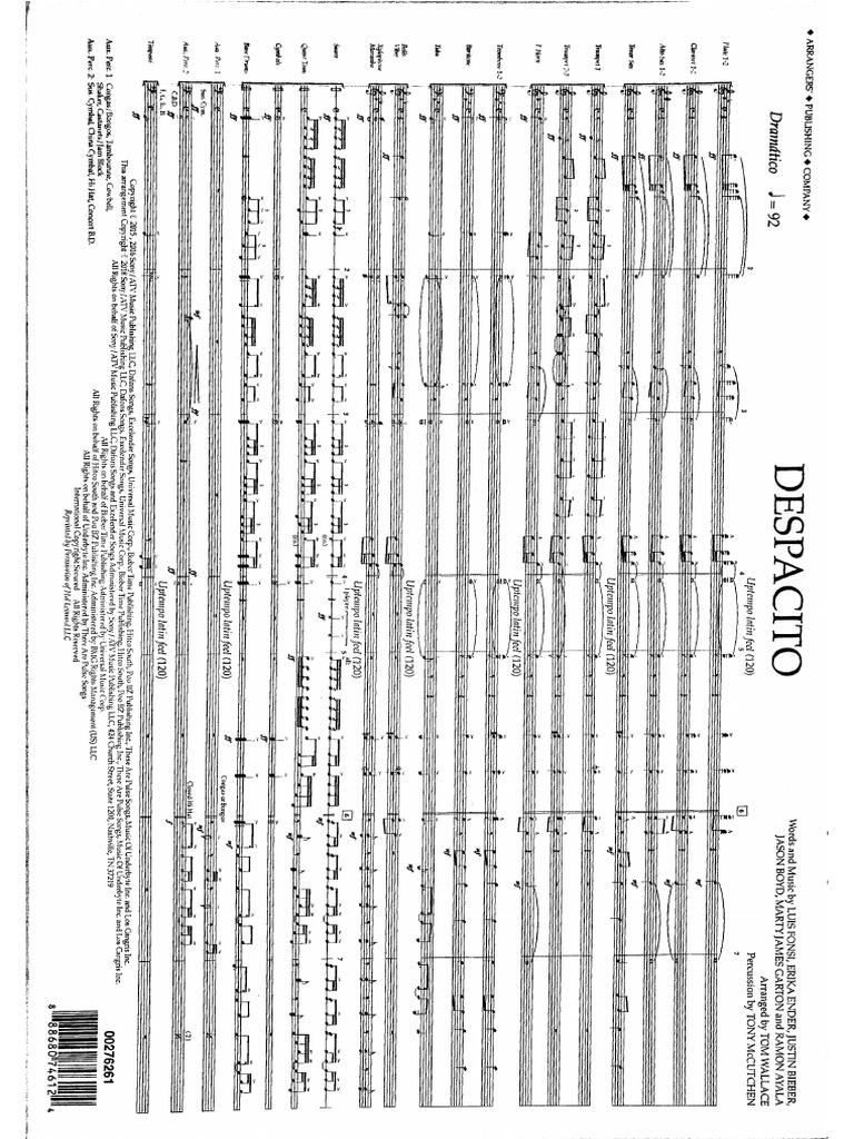 Despacito Score PDF | PDF