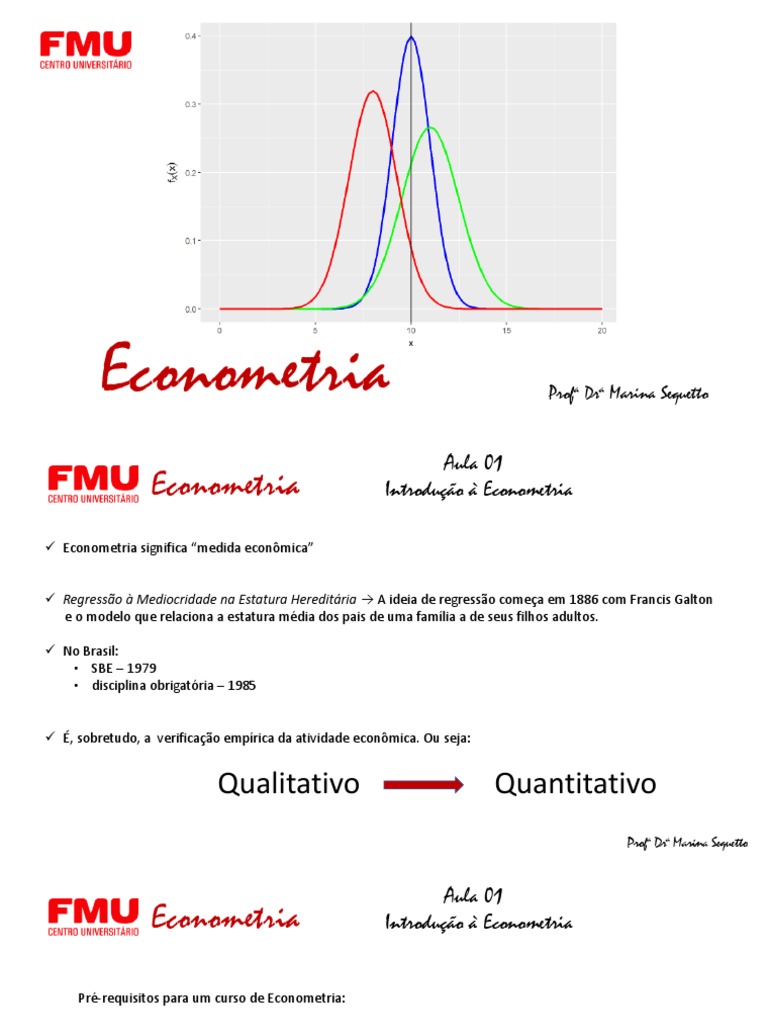 Econometria | Econometria | Correlação e Dependência
