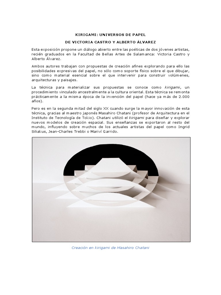 Kirigami PDF | PDF | Papel