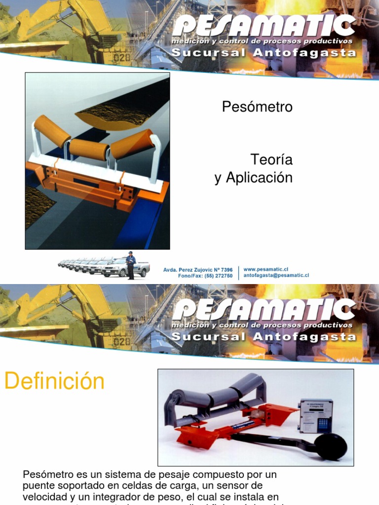Pesometros Teoria y Aplicación | PDF | Balanza | Calibración