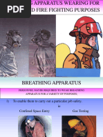 SCBA Breathing Duration Guide | PDF | Breathing | Occupational Safety ...
