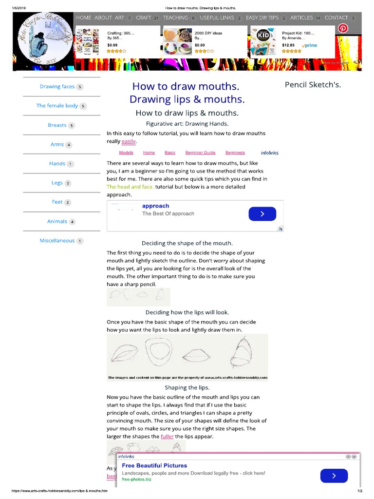 Drawing the Female Form: A Guide | PDF