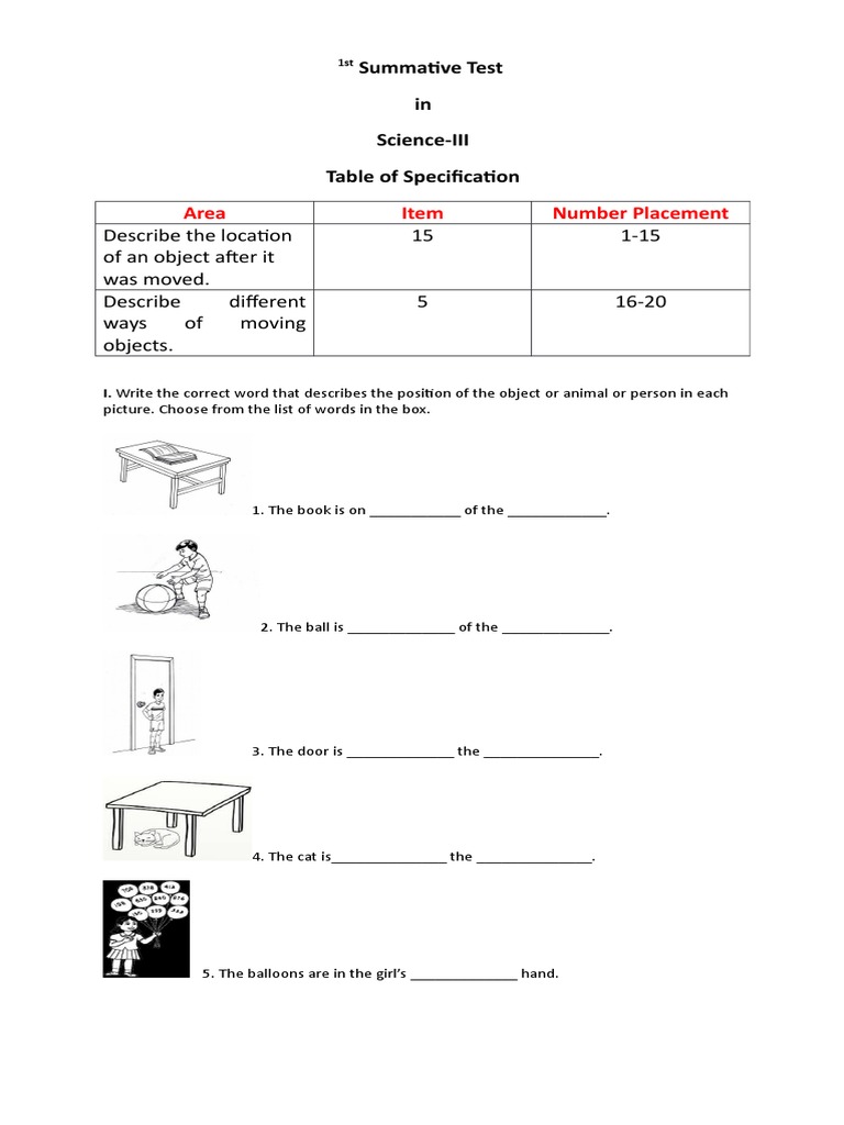 Science III Post-Test Assessment | PDF | Ac Power Plugs And Sockets ...