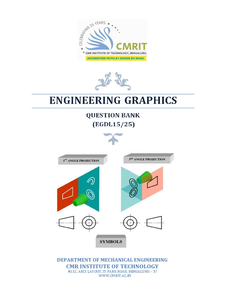 Engineering Graphics Question Bank | PDF | Geometric Shapes | Geometry