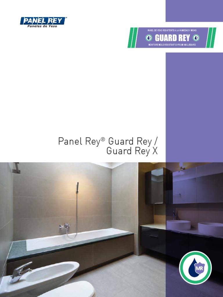 SICON - Adb4 - Ficha Tec. Guard Rey Morado PDF | PDF | Yeso | Tornillo