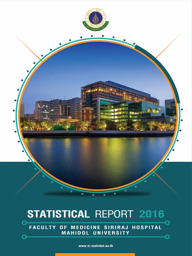 00 Statistical Report 2016 PDF | PDF | Patient | Hospital