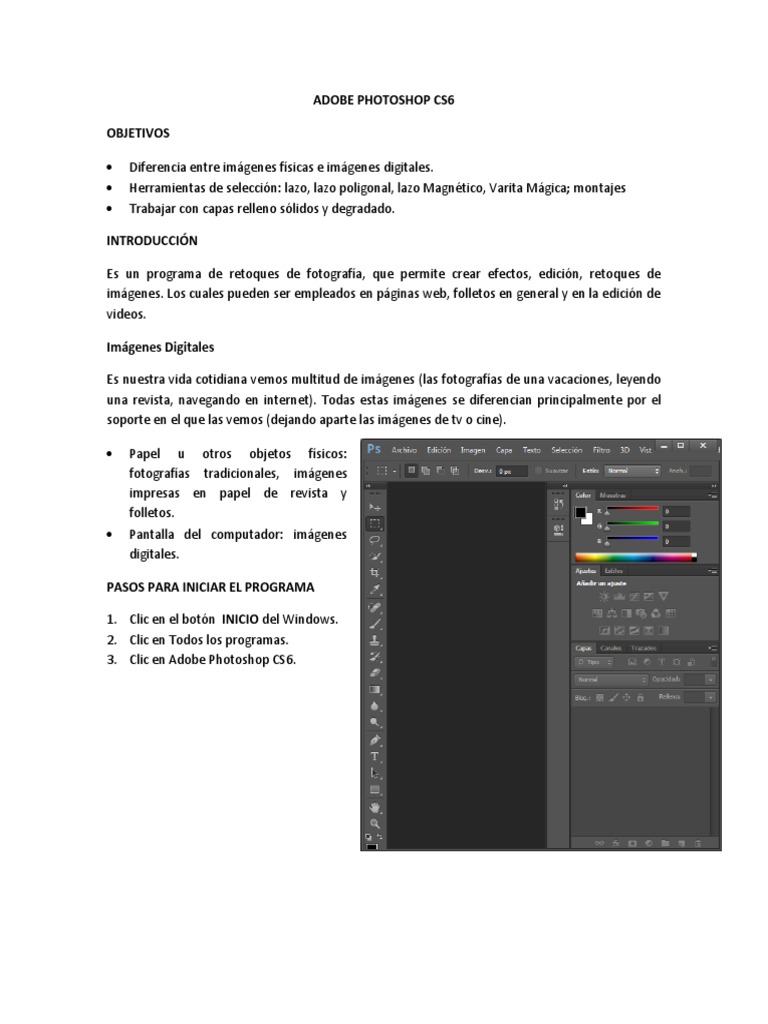 Manual Photoshop | PDF | Adobe Photoshop | Point and Click