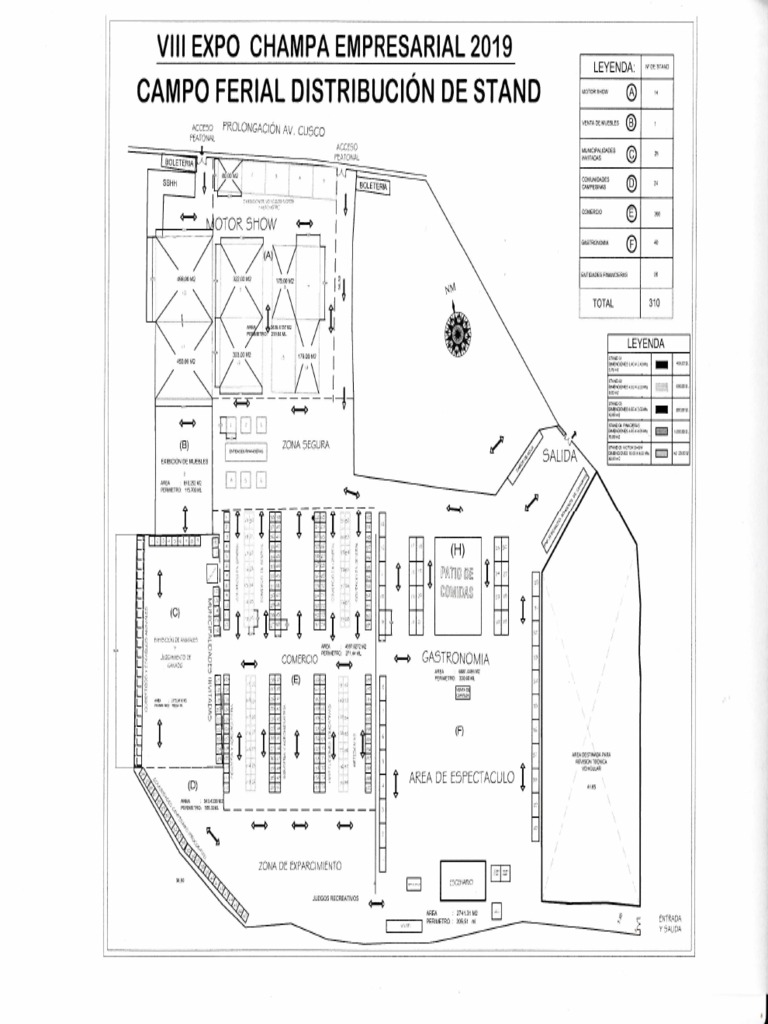 Mapa de La Feria Expo Champa 2019 | PDF | Ferias