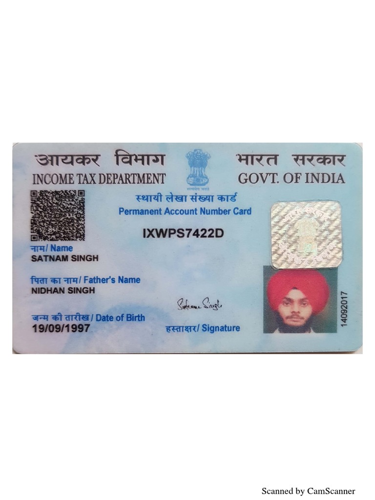 Pan Card | PDF