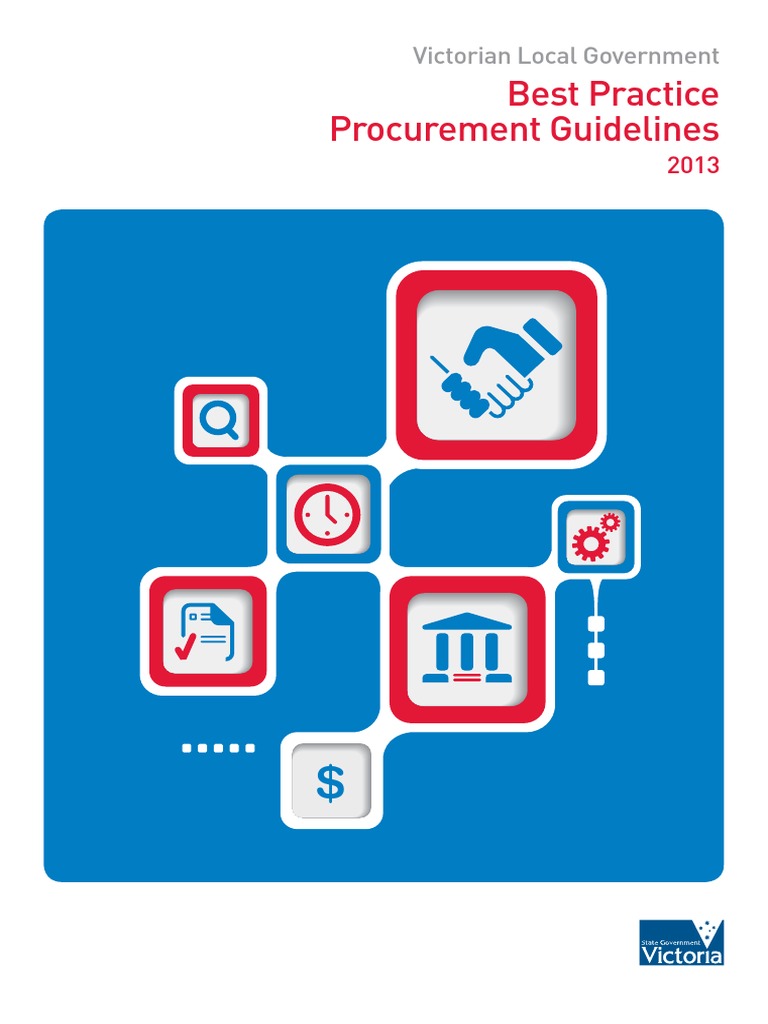 Victorian Local Government Best Practice Procurement Guidelines 2013 ...