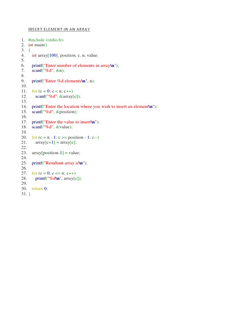 C Program Pdf Control Flow C Programming Language 0876