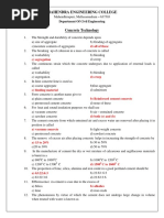 Construction Materials Mcqs With Answers PDF | PDF | Plaster | Brick