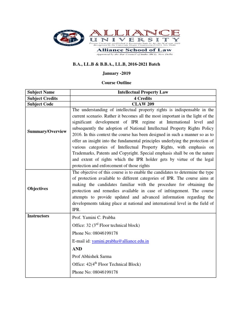 Intellectual Property Law (Core) | PDF | Trademark | Patent