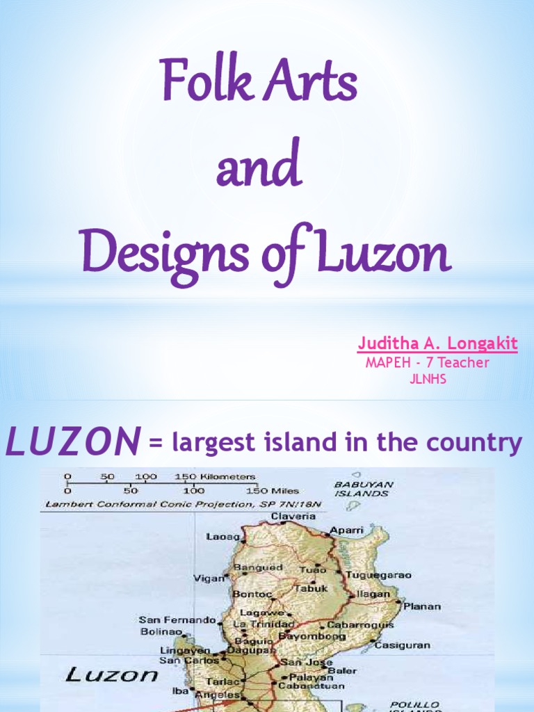 Folk Arts and Designs of Luzon: Juditha A. Longakit | PDF | Weaving ...