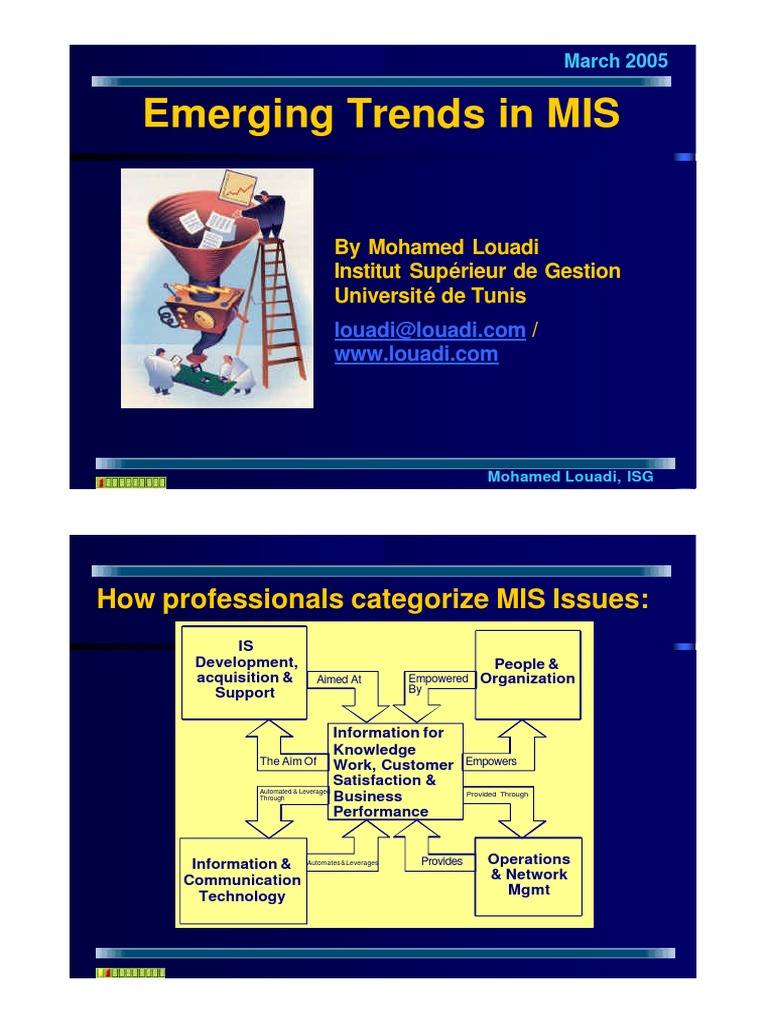 Emerging Trends in MIS PDF | PDF | Software Development Process ...