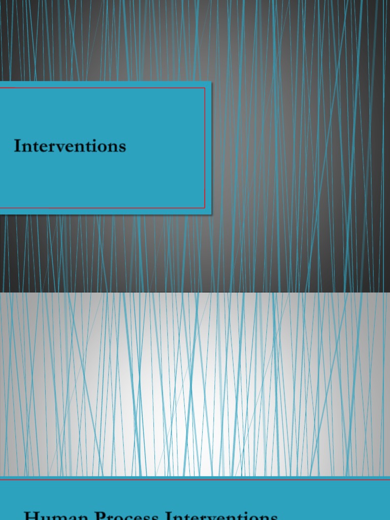 Comprehensive Interventions | PDF | Organization Development | Strategic Management