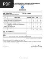 BSC Marksheet | PDF | Academia | Student Assessment And Evaluation