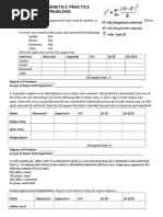 Chi Squared Practice Problems Answers | PDF | Chi Squared Distribution ...