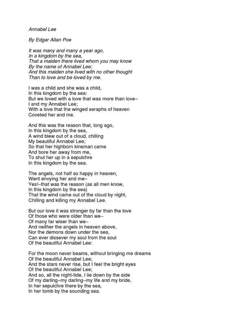 Literary Criticism PAper | PDF | Edgar Allan Poe