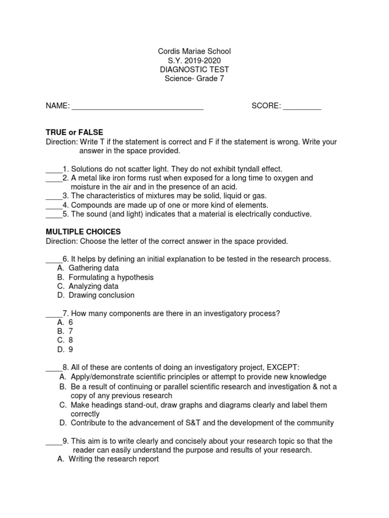 Science Grade 7.pdf | Oxide | Solution