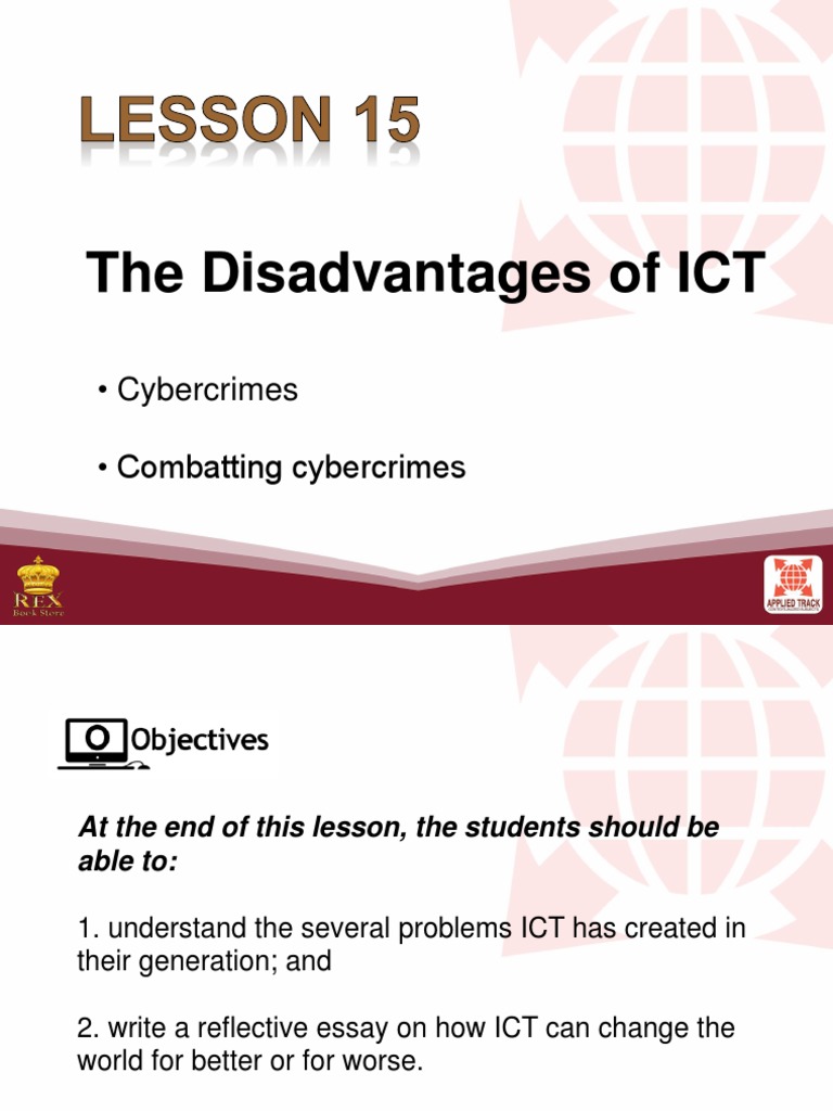 Disadvantages and Dangers of ICT | PDF | Copyright Infringement ...