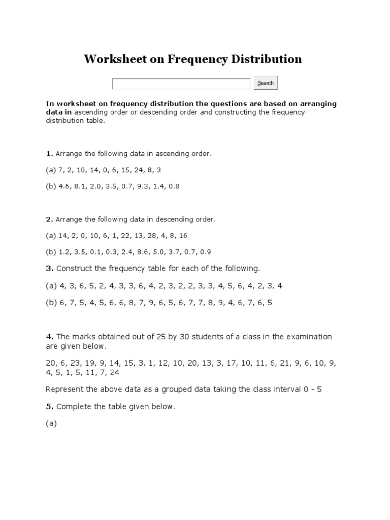 Frequency Distribution | PDF | Mean | Mode (Statistics)