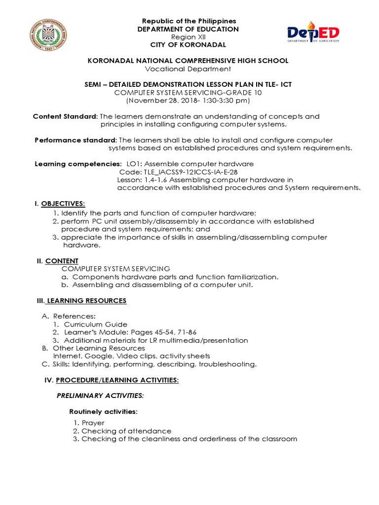 Install And Configure Computer Systems Pdf Personal Computers Random Access Memory