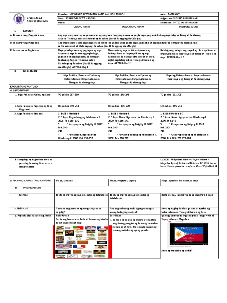 AP7 - Third Grading. DLL | PDF