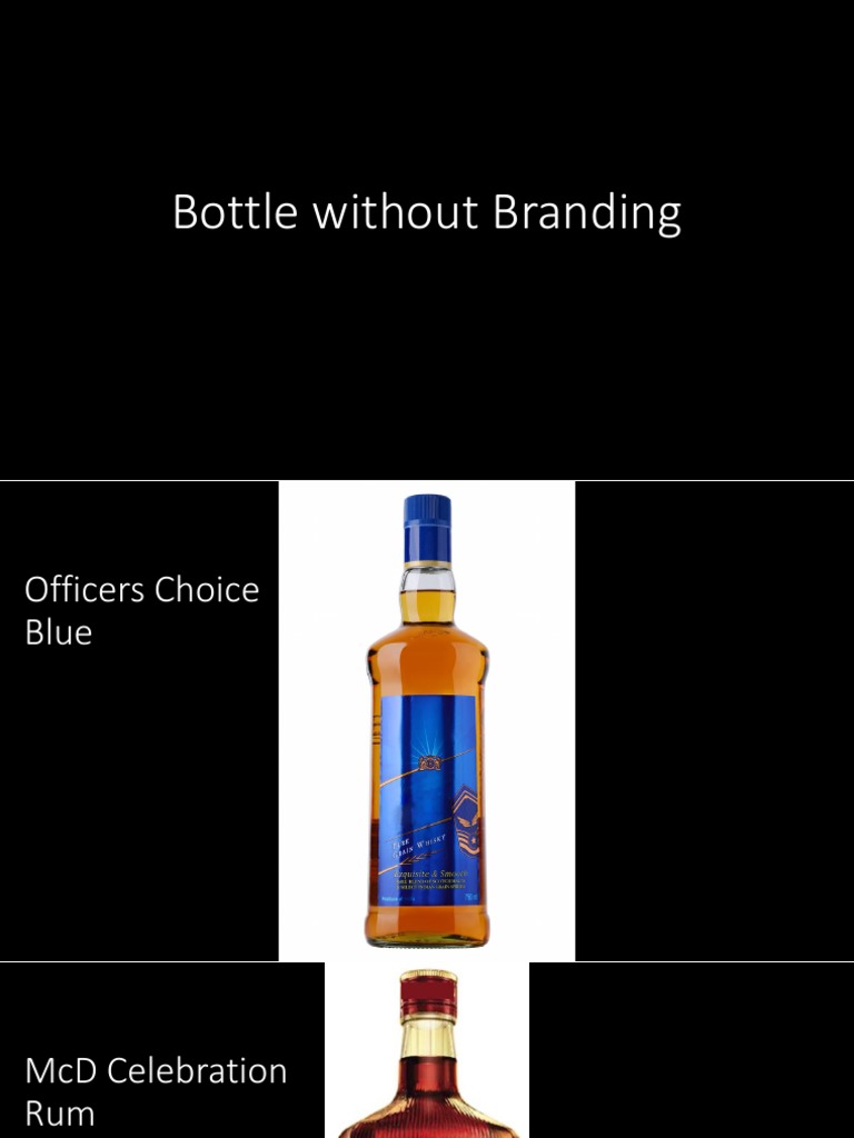 Unbranded Alcoholic Beverages List | PDF | Cooking, Food & Wine