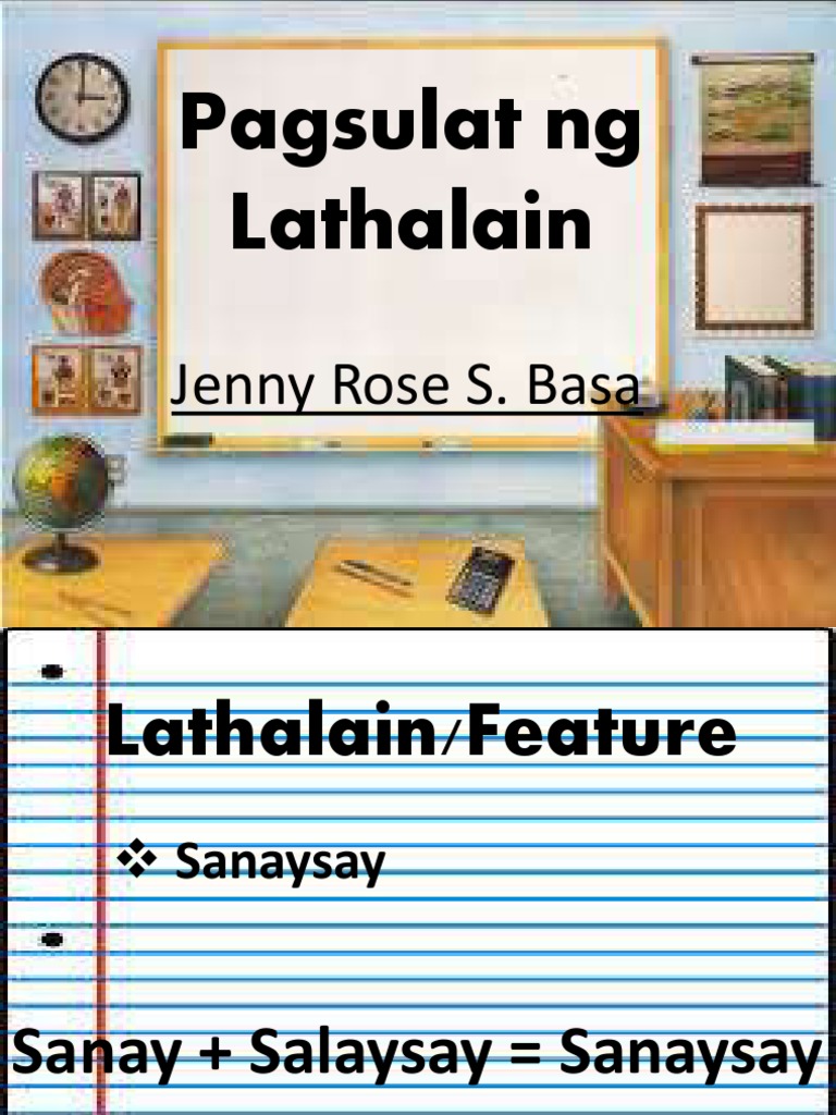Pagsulat NG Lathalain | PDF