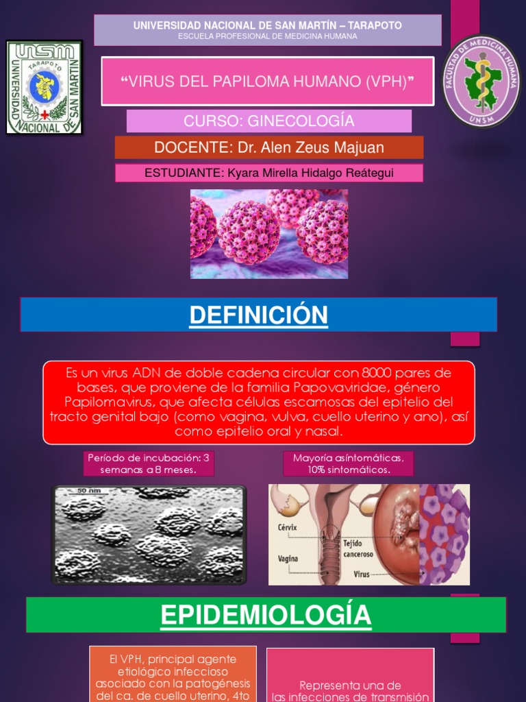 VPH | PDF | Epidemiología | Especialidades Medicas