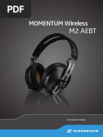 MOMENTUM 4 Headphones Manual | PDF | Headphones | Bluetooth