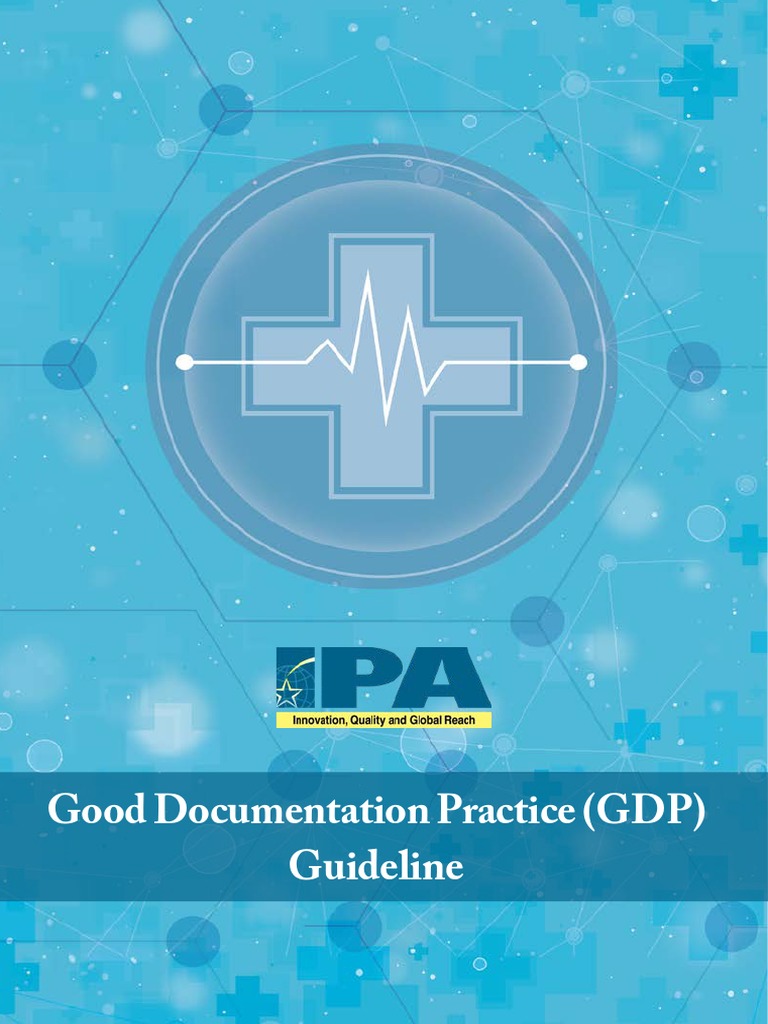 Good Documentation Practice (GDP) Guideline | PDF | Records Management ...