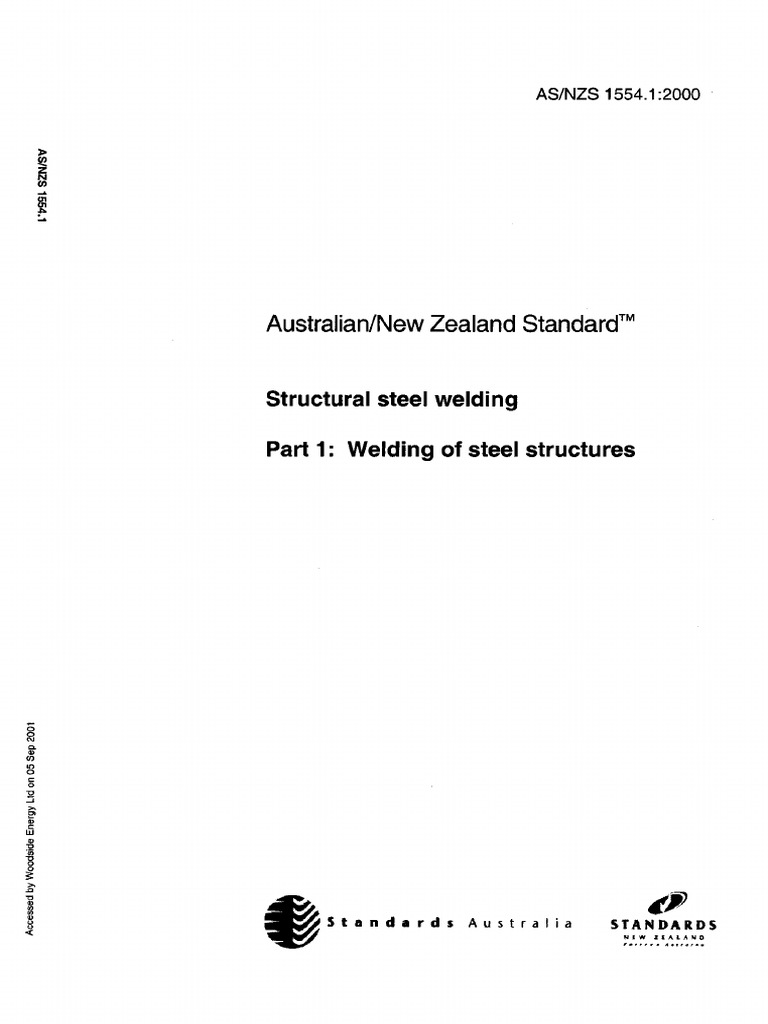 As1554 1 Structural Steel Welding | PDF