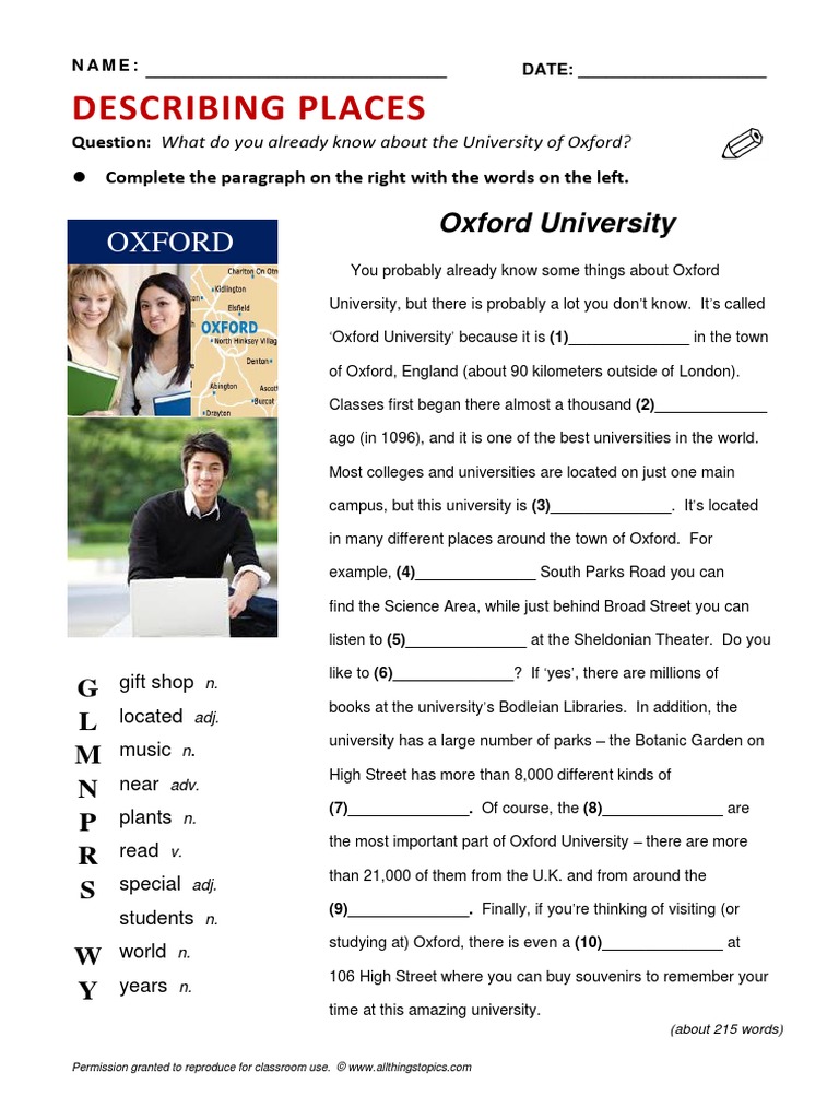 Lesson Oxforduni | Download Free PDF | University Of Oxford | Learning