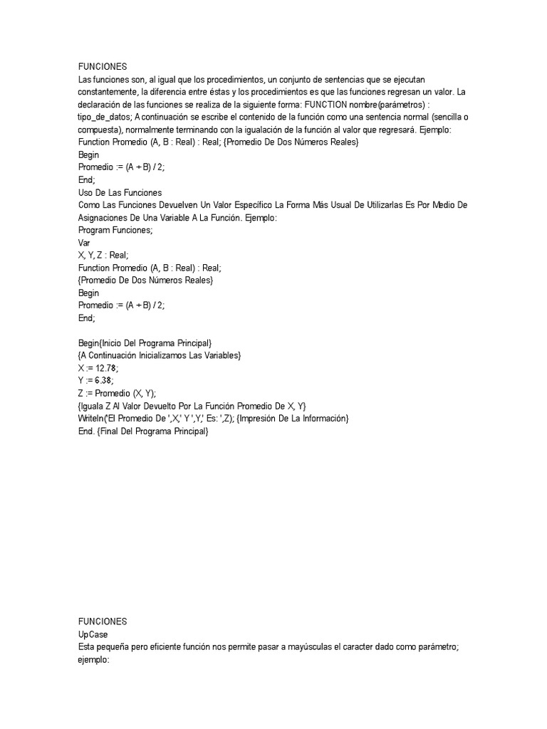 Tipos de Datos de Turbo Pascal | PDF | Cadena (informática) | Tipo de datos