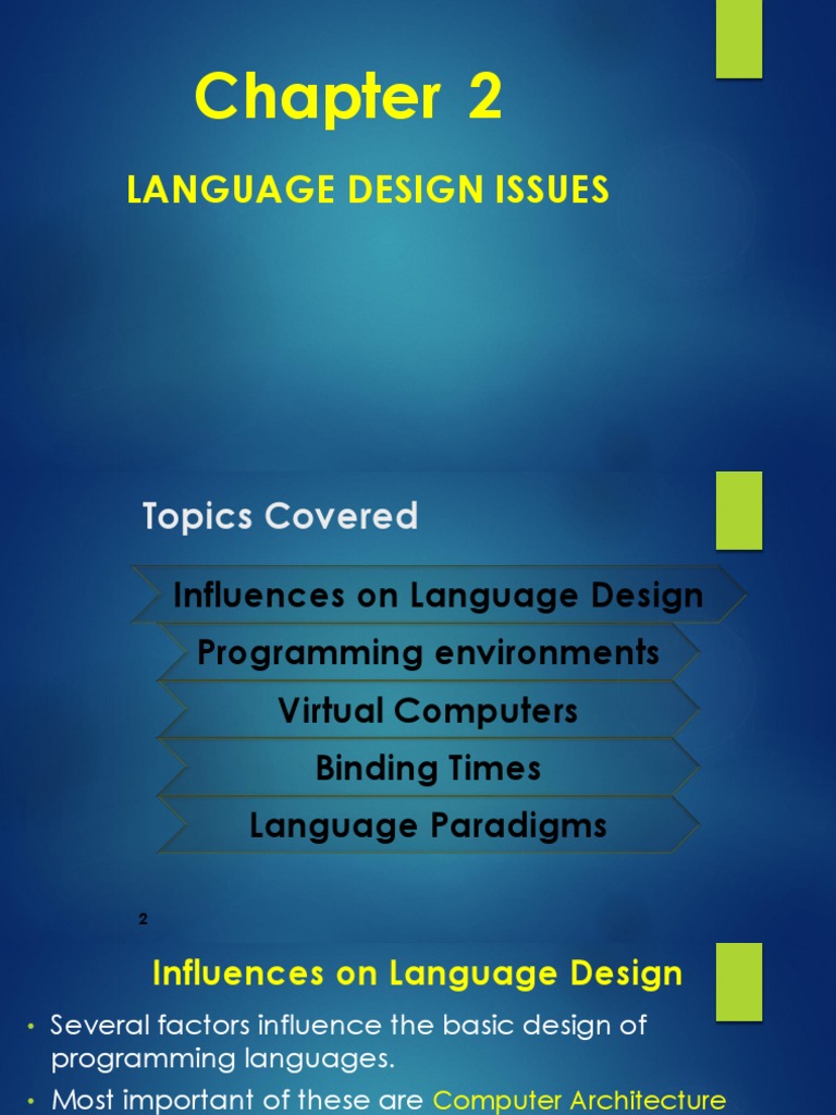 Programming Language Design Issues | Download Free PDF | Variable (Computer Science ...