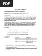 2 Minute Walk Test PDF | PDF