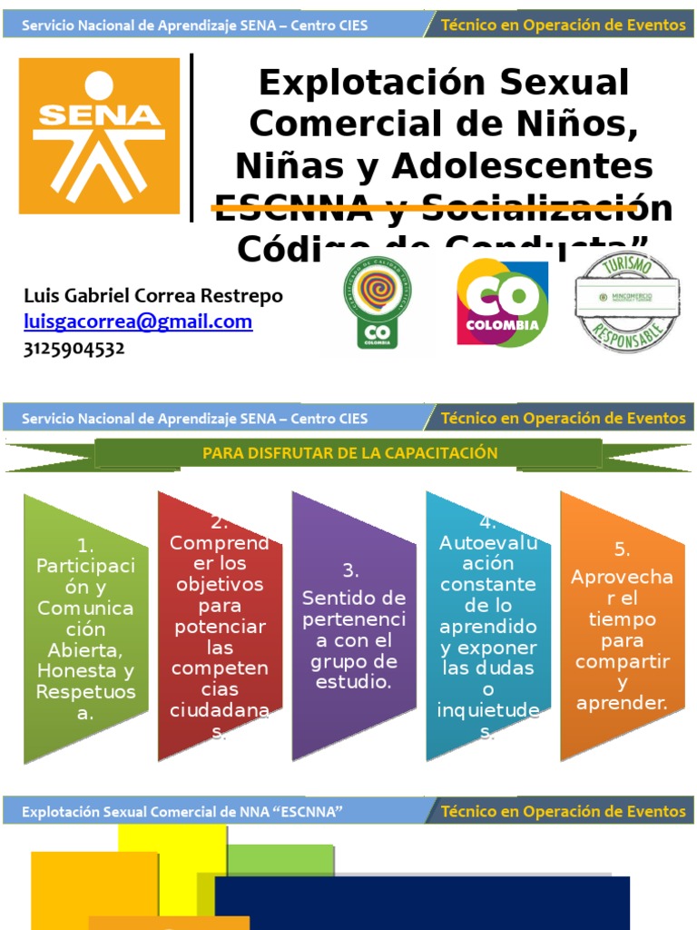 Taller de Capacitacion Escnna Sena | PDF | Turismo | Sustentabilidad