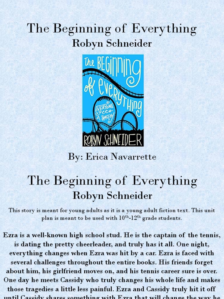 The Beginning of Everything | PDF | Vocabulary | Books
