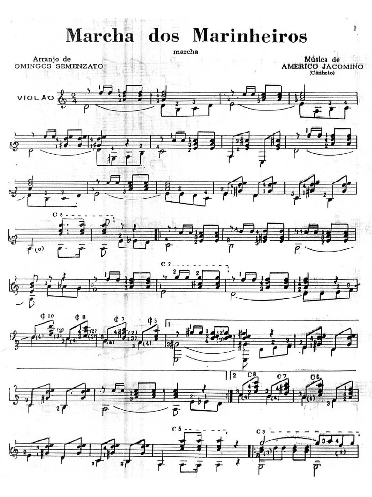 Marcha Dos Marinheiros | PDF